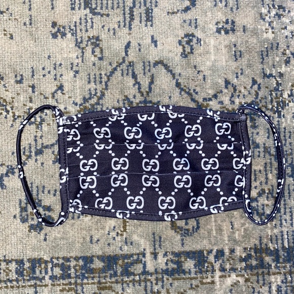 Gucci | Accessories | Gg Logo Face Mask | Poshmark
